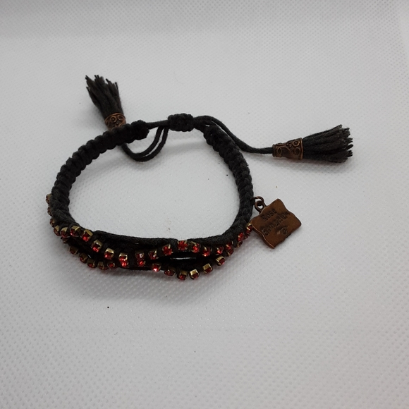rose gonzales | Jewelry | Rose Gonzales Adjustable Bracelet Black And ...